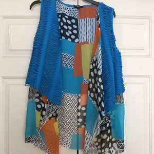 Lily | Tops | 3 For 2 Lily Sheath W Attached Vest Large | Poshmark